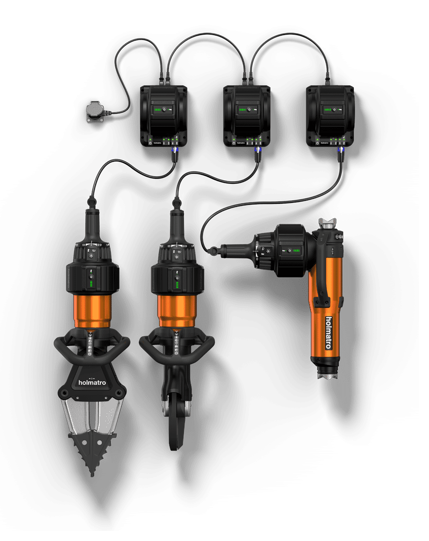 Pentheon Series Battery Tools from Holmatro - Mid-Atlantic Rescue Systems