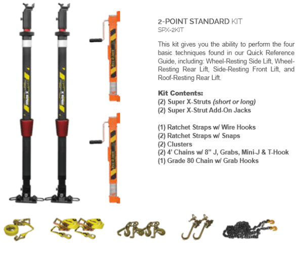 Super X - 2 Point Standard Kit - Mid-Atlantic Rescue Systems