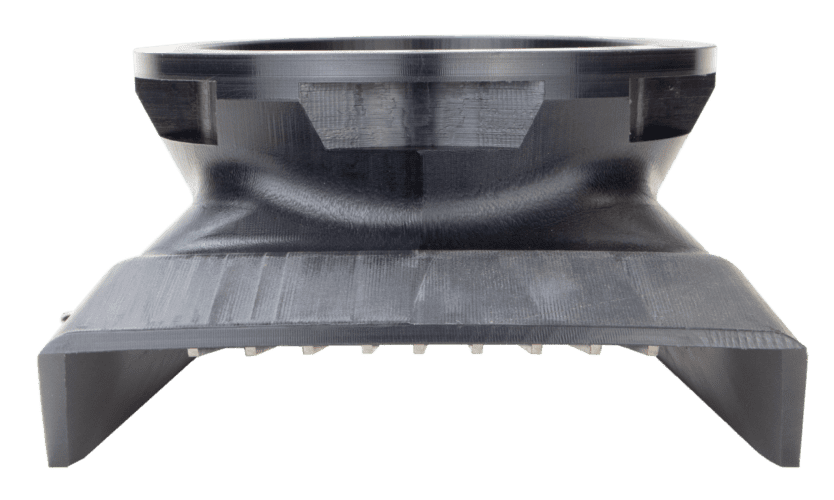 Outboard Jet UHMW Intake - w/ Built in Fins - Mid-Atlantic Rescue Systems